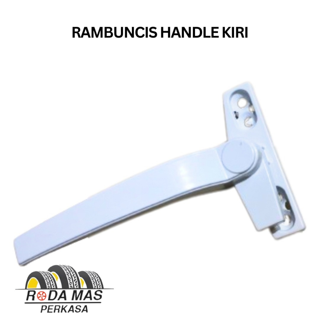 Jual KUNCI JENDELA 4 LUBANG RAMBUNCIS ALUMINIUM 428 HANDLE JENDELA KIRI ...