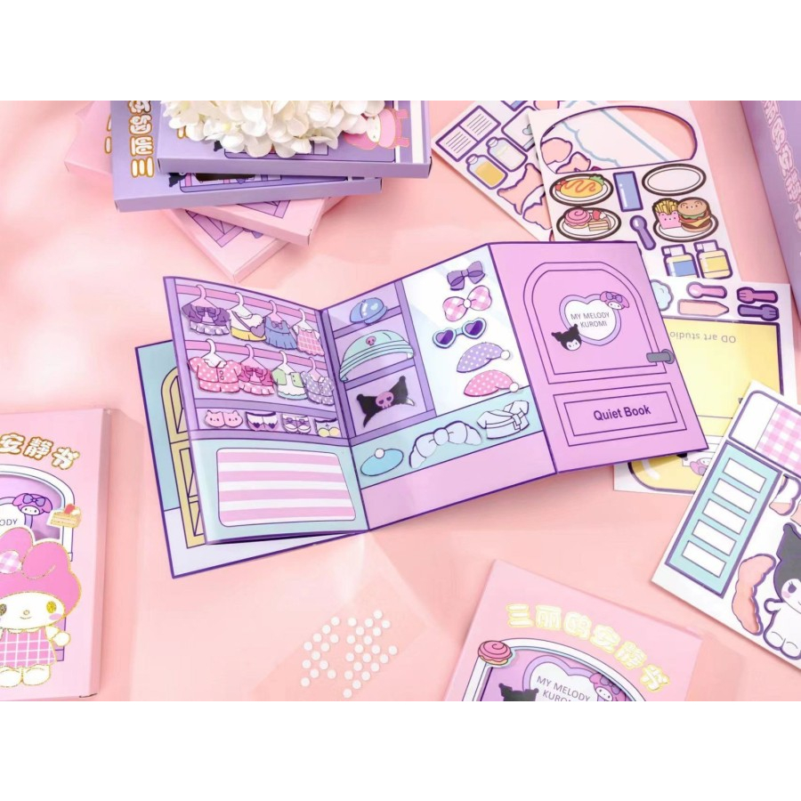 Jual Paper Doll House Quiet Book Diy Buku Aktivitas Anak Mainan Edukasi ...