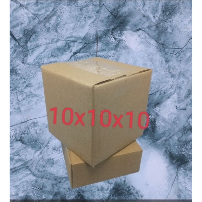 Jual kardus packing UK 10x10x10 kardus polos kardus kecil | Shopee ...