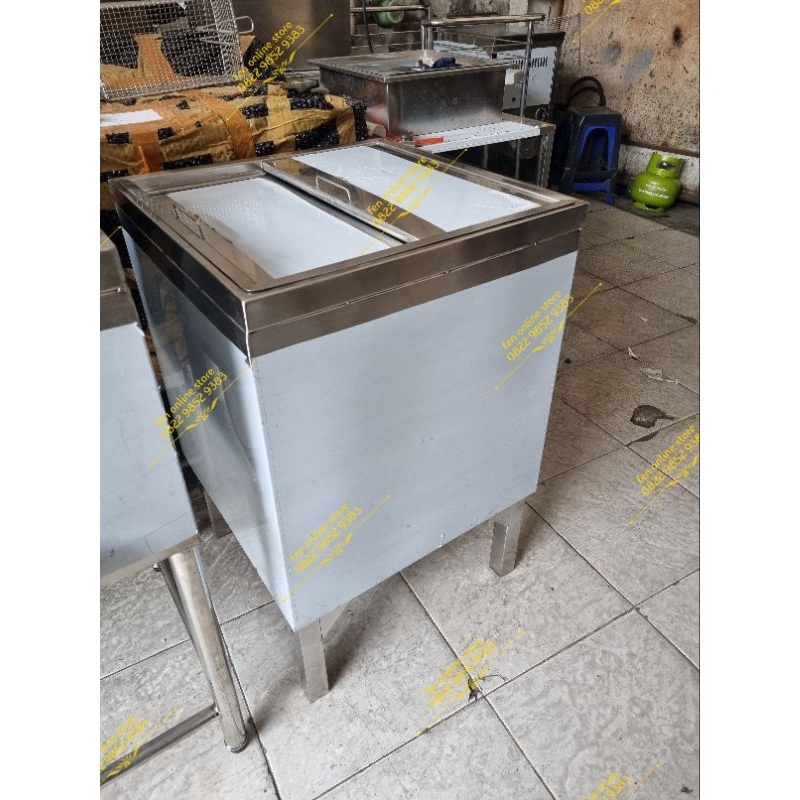 Jual Ice Bin / Tempat Ice Batu / Ice Box Stainless Steel | Shopee Indonesia