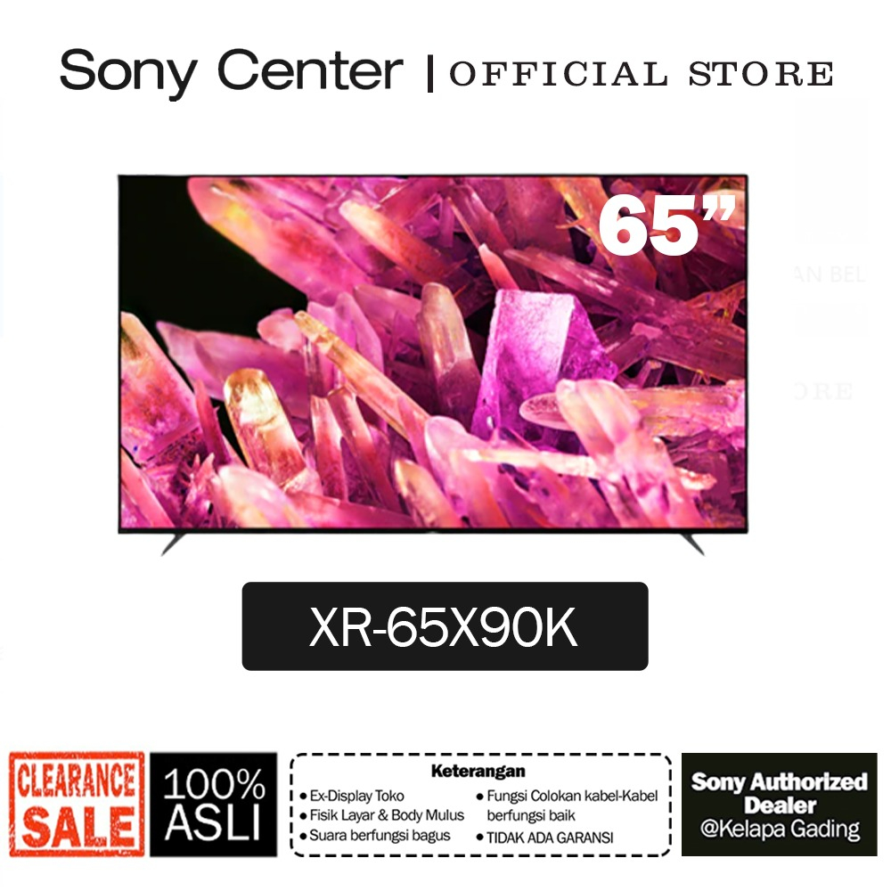Jual SONY LED TV XR-65X90K / XR65X90K / XR 65X90K / X90K BRAVIA XR LED ...