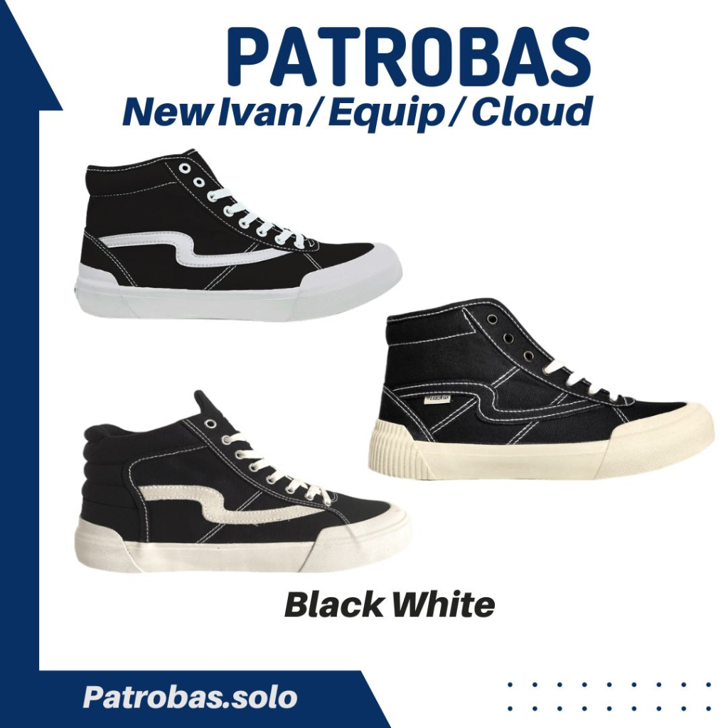 Jual Sepatu Patrobas New Ivan / Equip / Cloud High Original Patrobass ...