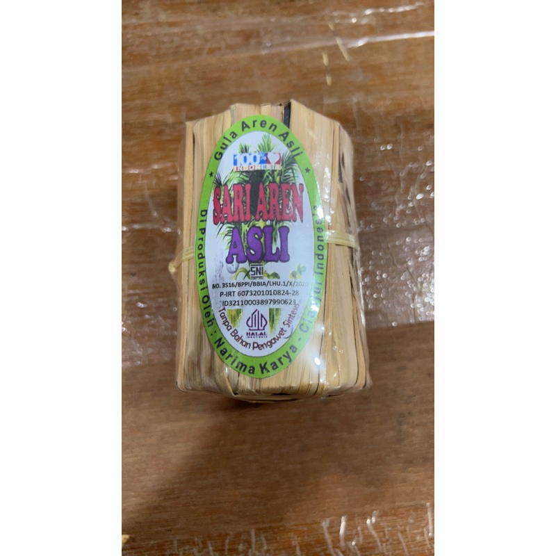 Jual Gula Aren Sari Aren ASLI 500gr | Shopee Indonesia