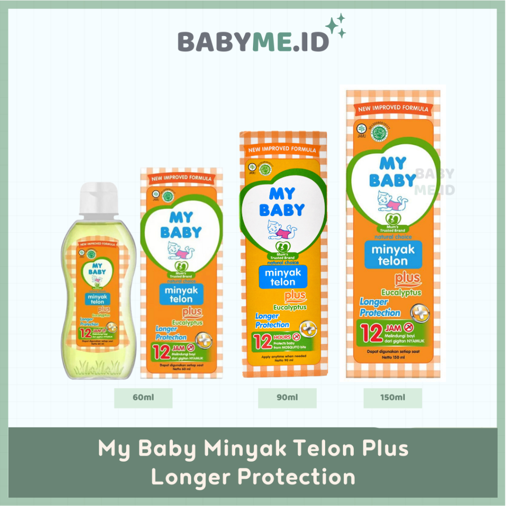 Jual My Baby Minyak Telon Plus Longer Protection | Shopee Indonesia