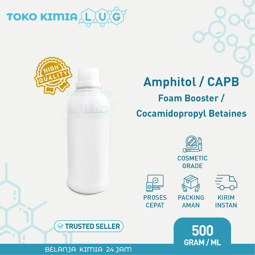 Jual Amphitol / CAPB / Cocamidopropyl Betaines / Foam Booster 500 ml ...