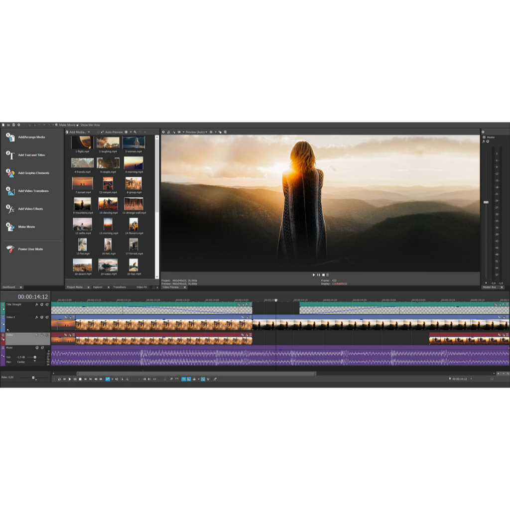 Jual Software Editing Video: MAGIX Movie Studio Platinum [WIN] | Shopee ...