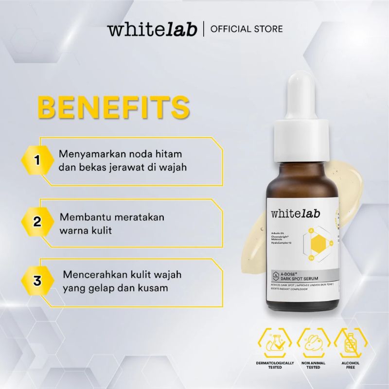 Jual WHITELAB Serum A Dose Dark Spot + Glowing Serum | Shopee Indonesia