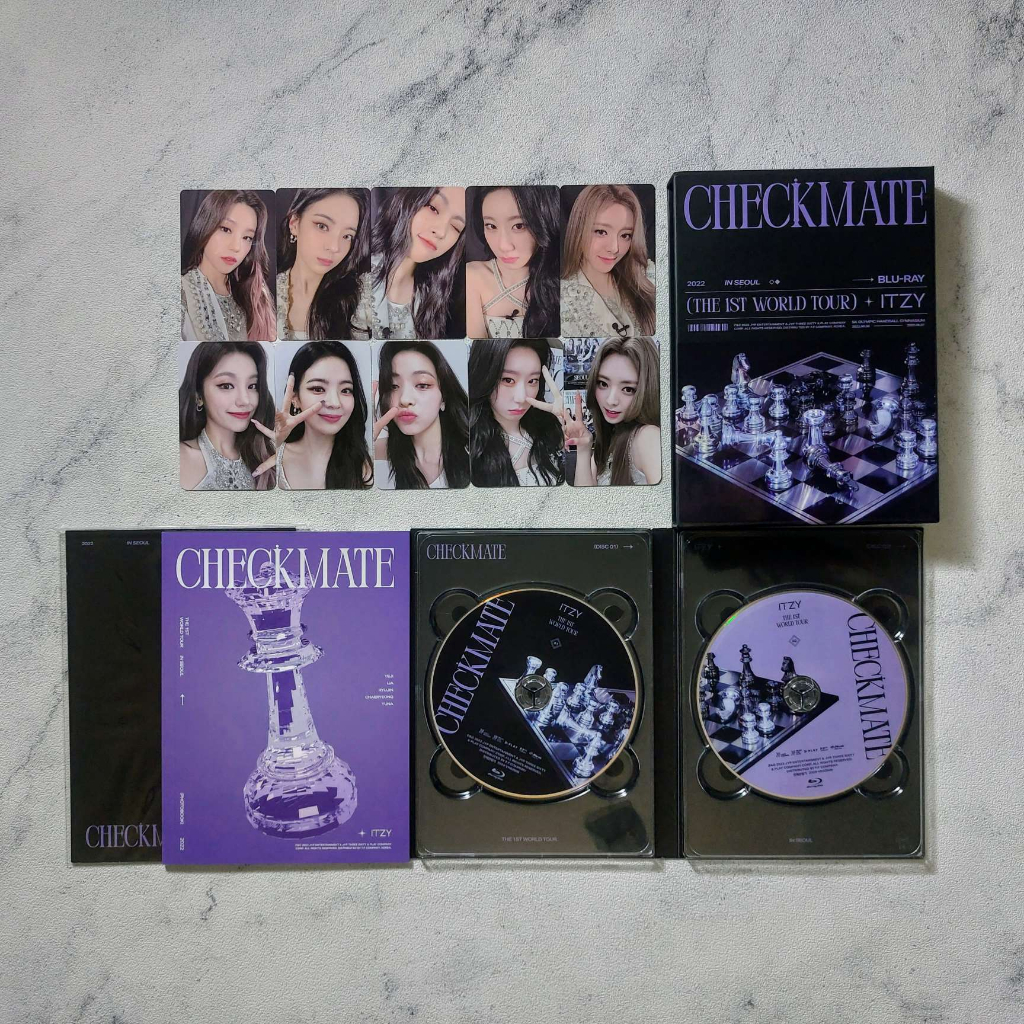 Jual Official ITZY Blu-ray 2022 ITZY THE 1ST WORLD TOUR CHECKMATE in SEOUL PC Photocard Ryujin ...