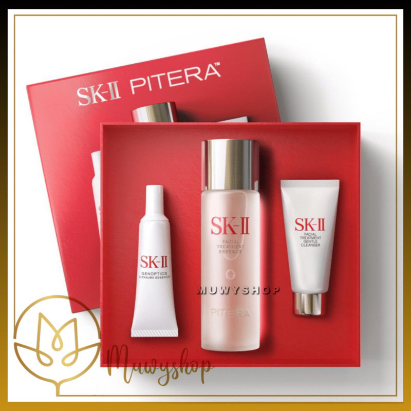 Jual SKII SK-II PITERA Ultimate Aura Essentials Set / ULTRAURA Kit (FTE 75ml Clean 20g Ultraura ...