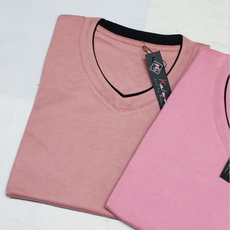 Jual 1001 Kaos V-Neck / Outfit Kekinian / Unisex Bisa Cwe dan Cwo ...