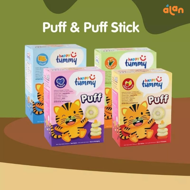 Jual Alan Baby Kids - Happy Tummy Puff & Puff Stick | Shopee Indonesia