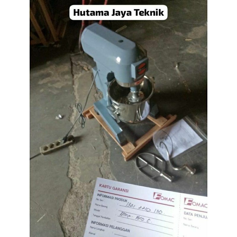 Jual Mesin Mixer Mesin Pengaduk Adonan Roti Kue Pizza DMX-B10C | Shopee ...