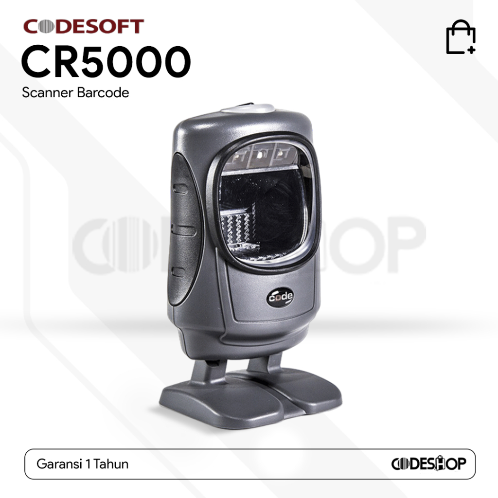 Jual Scanner 2D QR Code Codesoft CR5000 Scan Barcode Reader CR-5000 USB | Shopee Indonesia