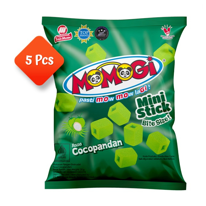 Jual MOMOGI 2000 MINI STICK BITE DAN SHAPE SIZE 20 gr - PACK | Shopee ...