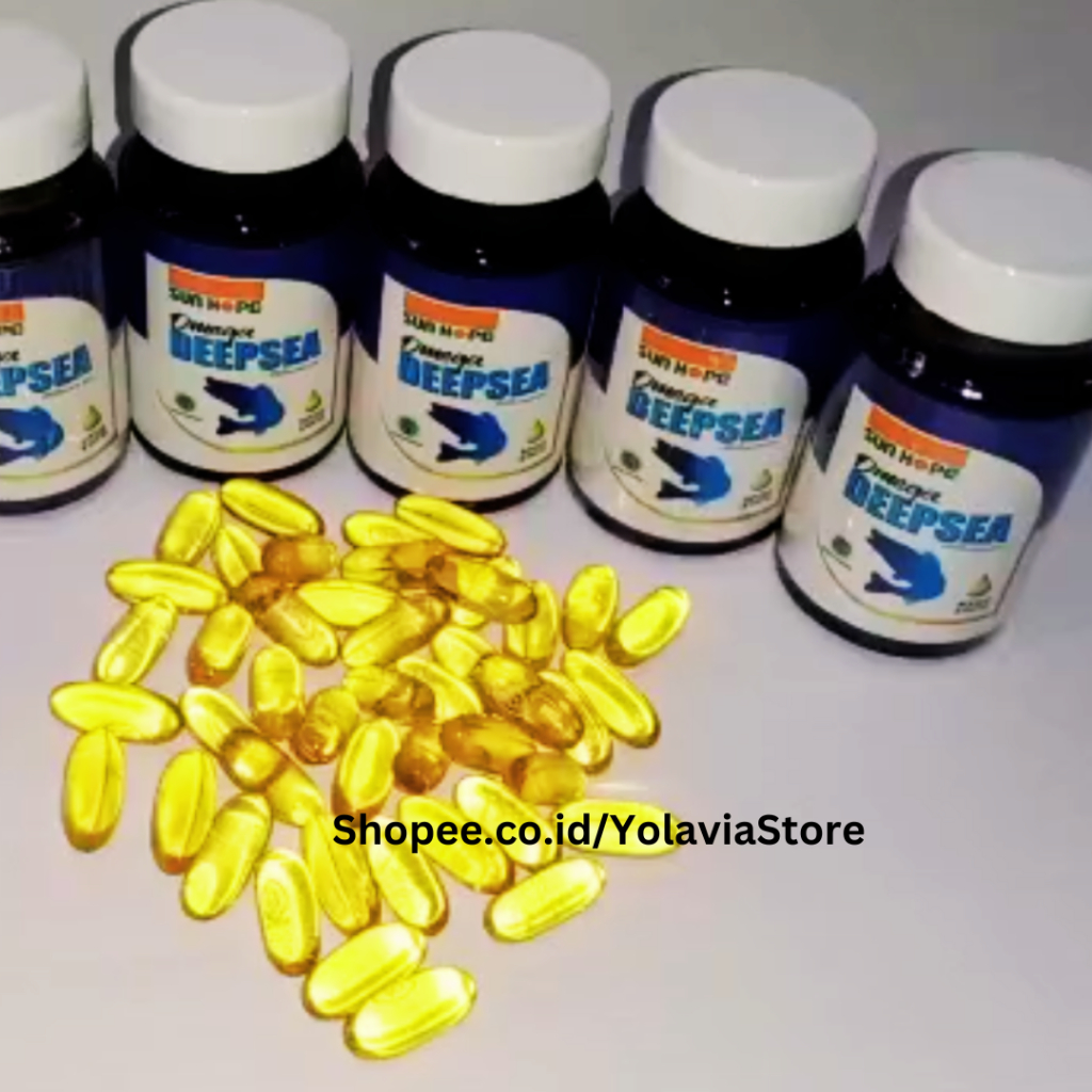 Jual Deep Sea Sun Hope Omega 3 - 1 Botol isi 30 Softgel Sun Hope Deep ...