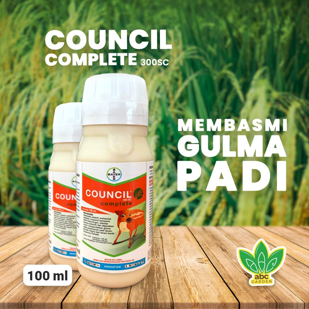 Jual [100ml] - Council Complete 300SC - Herbisida Untuk Mengatasi Gulma ...