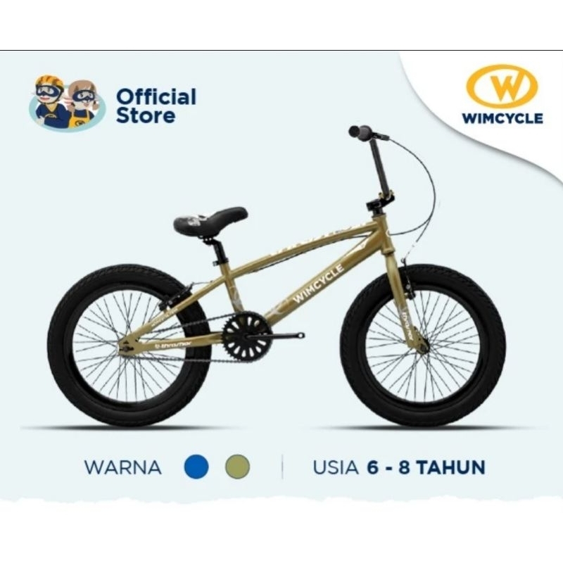 Jual Sepeda BMX Thrasher 20 inc Wimcycle bike wim cycle | Shopee Indonesia