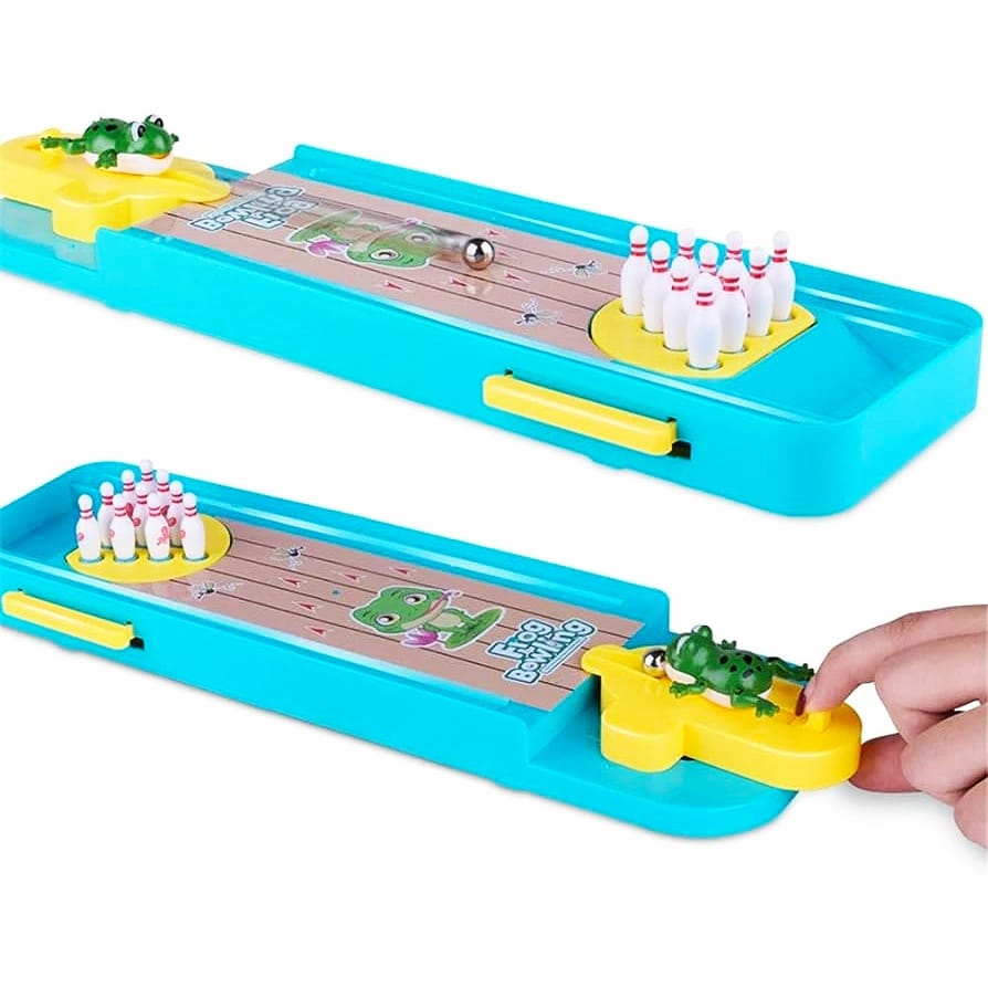 Jual ( JI ) Mainan Edukasi Anak Frog Bowling Board Game Set - Mainan ...
