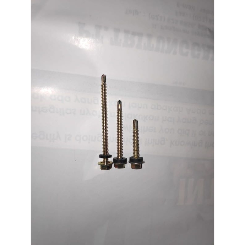 Jual Baut roofing kuning 12x50 | Shopee Indonesia