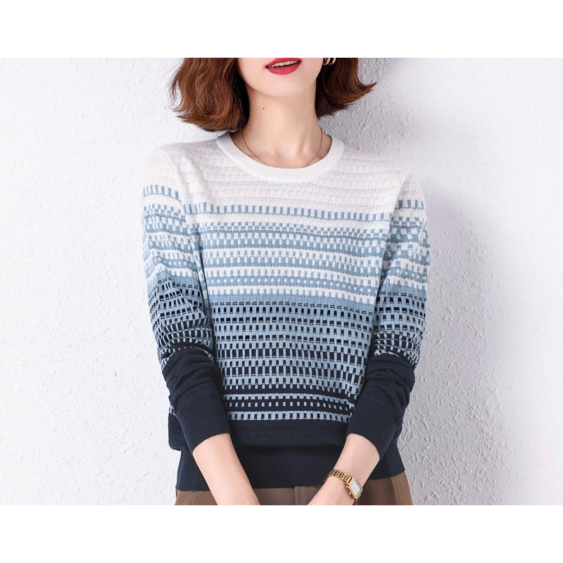 Jual Kirana Sweater Knit Korean Style - Atasan Wanita Rajut TM (M3520-1) | Shopee Indonesia