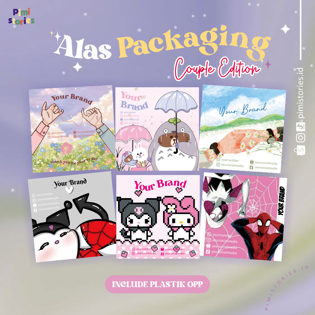 Jual [INCLUDE PLASTIK] ALAS PACKAGING ⚫ KERTAS PACKING FREEBIES ⚫ ...