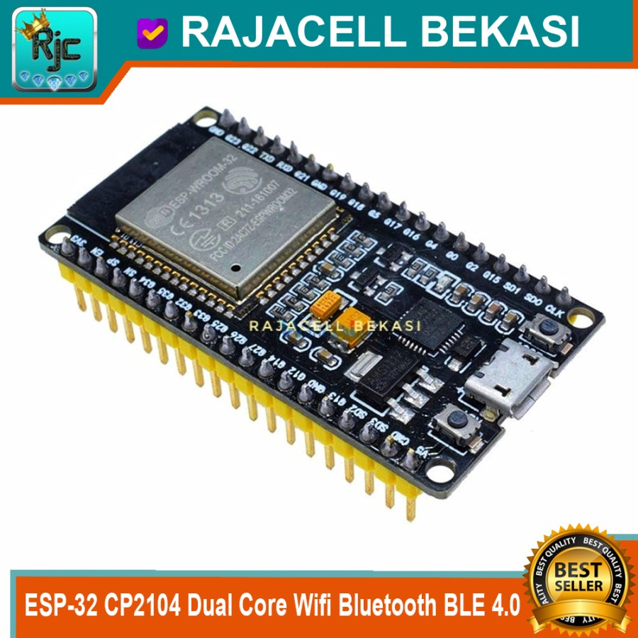Jual ESP-32 ESP32 CP2104 Dual Core Wifi Bluetooth BLE 4.0 Development Board | Shopee Indonesia