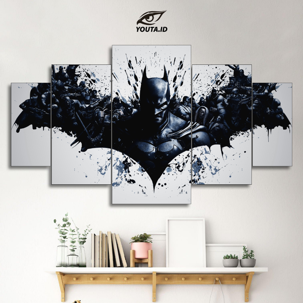 Jual YOUTA.ID HIASAN PAJANGAN DINDING BATMAN POSTER BATMAN 1 SET BATMAN ...