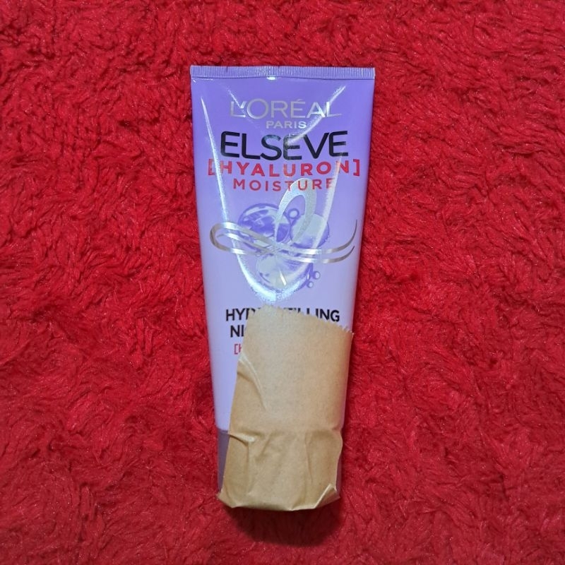 Jual Loreal paris elseve hyaluron moisture hydra filling night cream ...