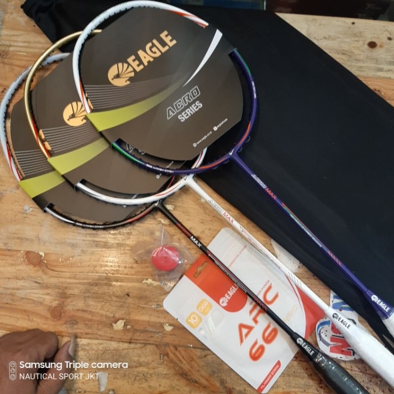 Jual Raket Badminton EAGLE ACRO MAX Original | Shopee Indonesia