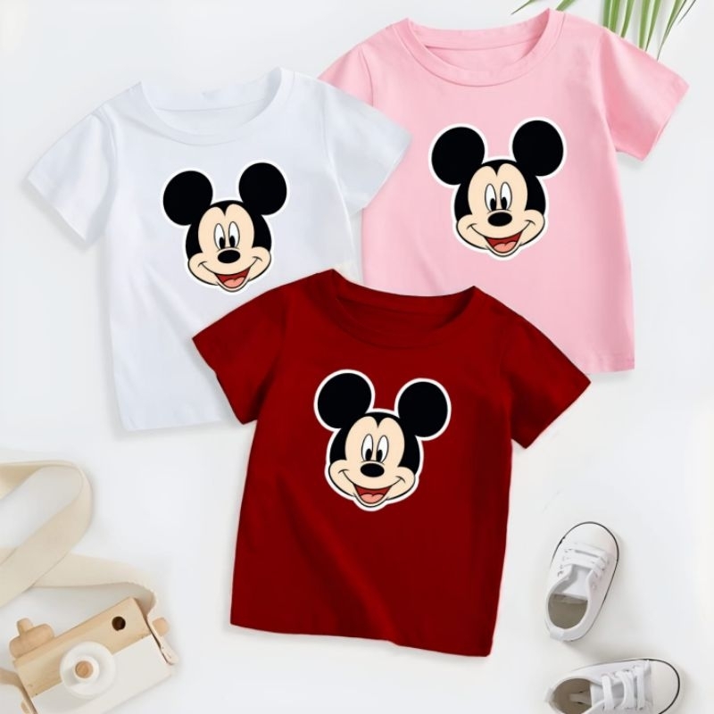 Jual baju kaos oblong anak pakaian anak modern logo kepala Micky mouse ... Jual baju kaos oblong anak pakaian anak modern logo kepala Micky mouse ...