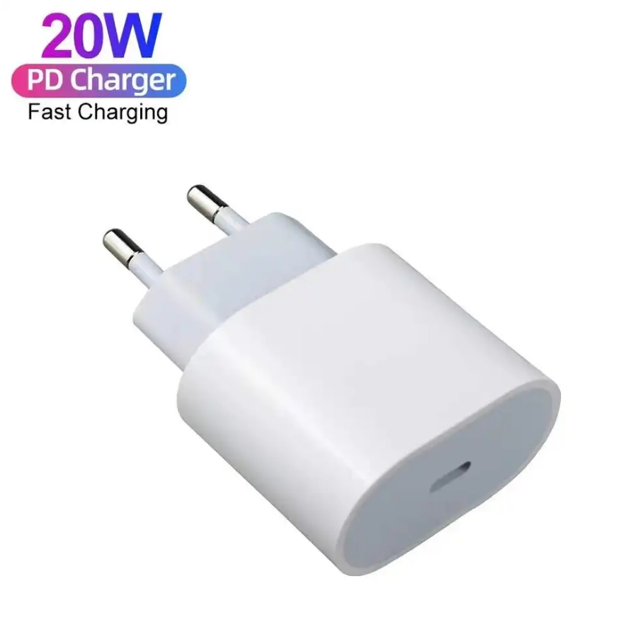 Jual Charger Iph 20W Fast Charger Adaptor Kabel USB C To Lightning ...