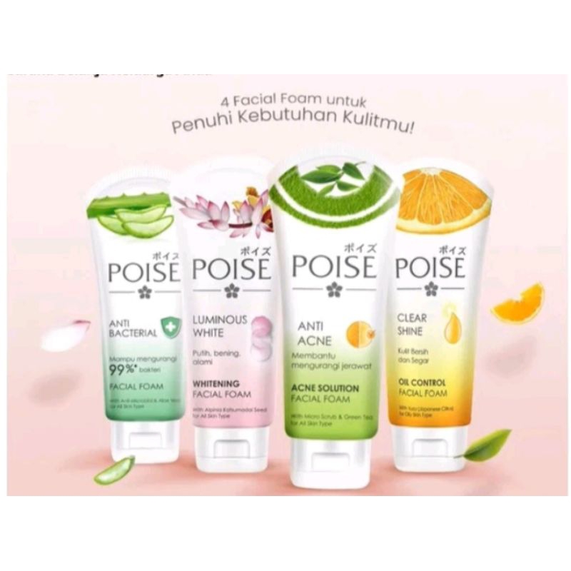 Jual poise facial foam 100gr | Shopee Indonesia