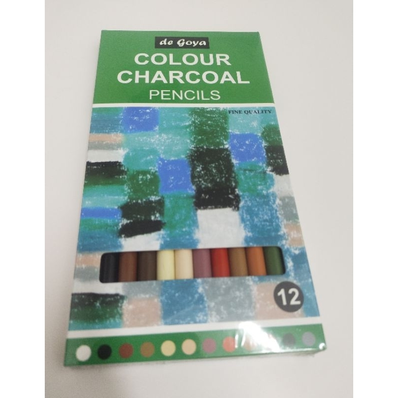 Jual DG Colour Charcoal Pencils/Pensil Warna Charcoal | Shopee Indonesia