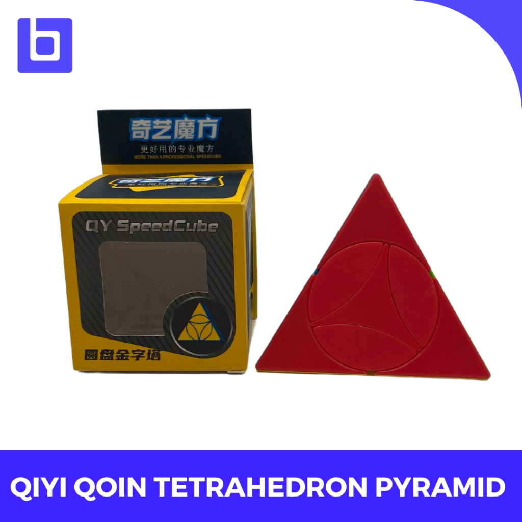 Jual Rubik Twisty Puzzle - QiYi Coin Tetrahedron Pyraminx - Qiyi Coin ...