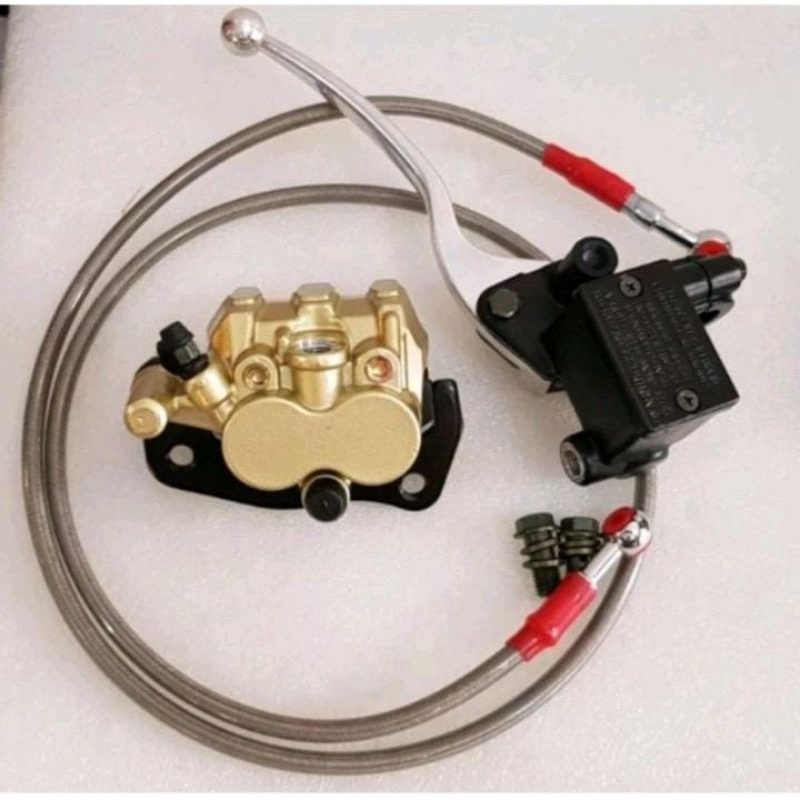Jual PAKET KALIPER PALA BABI DEPAN SET MASTER REM DEPAN KLX 150 L S BF D-TREKER KOMLIT | Shopee ...