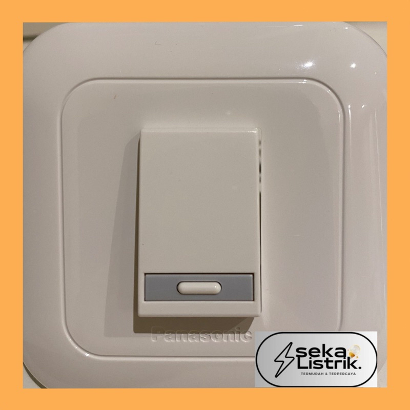 Jual saklar tunggal engkel PANASONIC wej 78019 + wej 5531 | Shopee ...