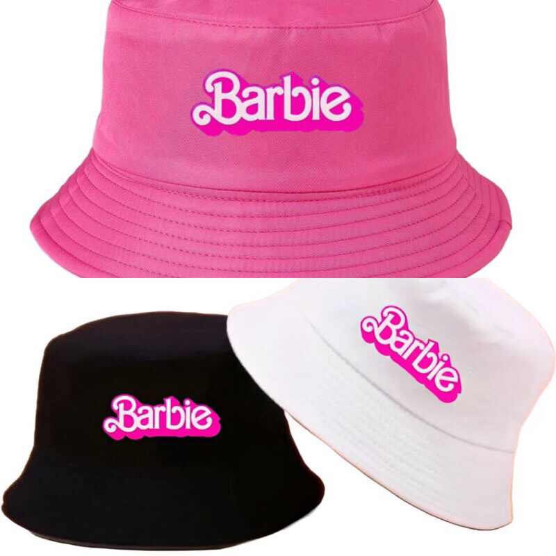 Jual TOPI BARBIE LOGO ANAK DAN DEWASA BUCKET HAT | Shopee Indonesia