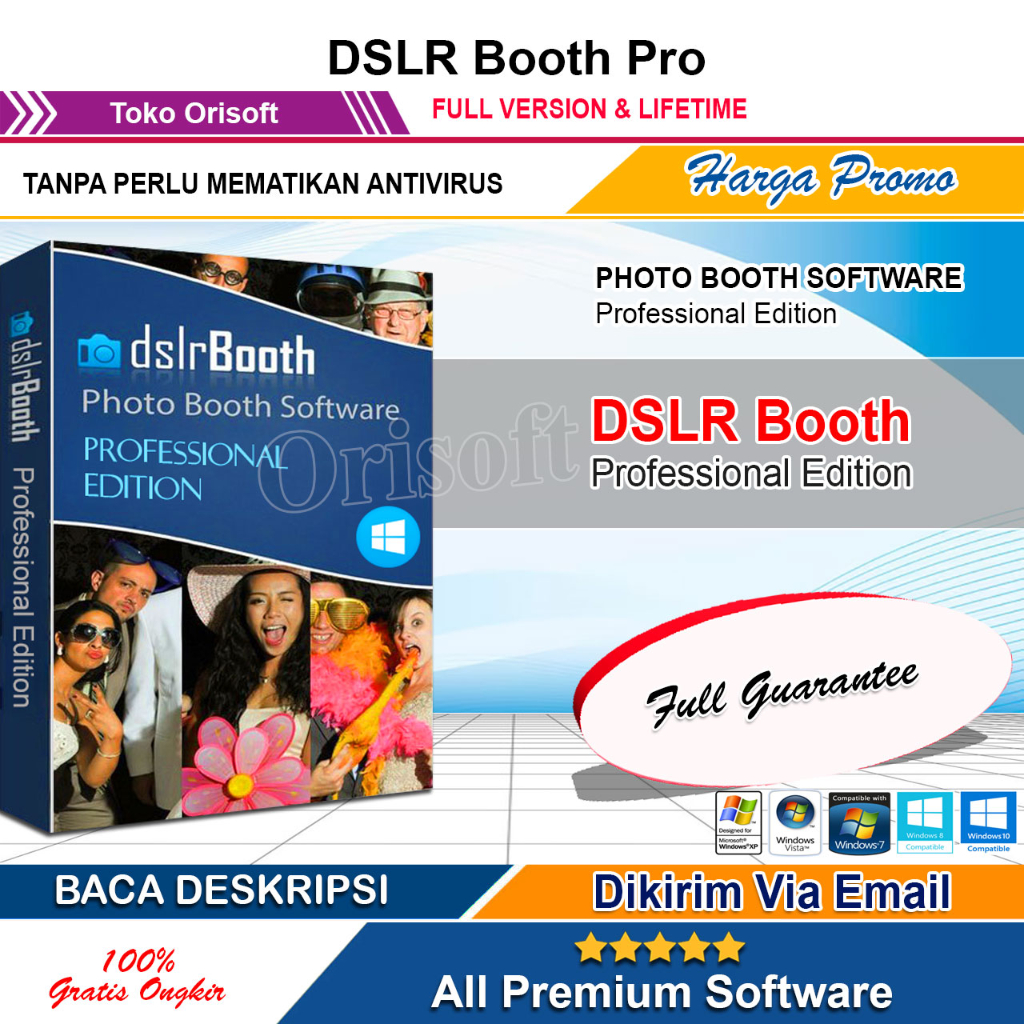 Jual Dslr booth Pro 7.48.0624.1 Terbaru 2025 Photo Booth dslrbooth Lifetime | Shopee Indonesia