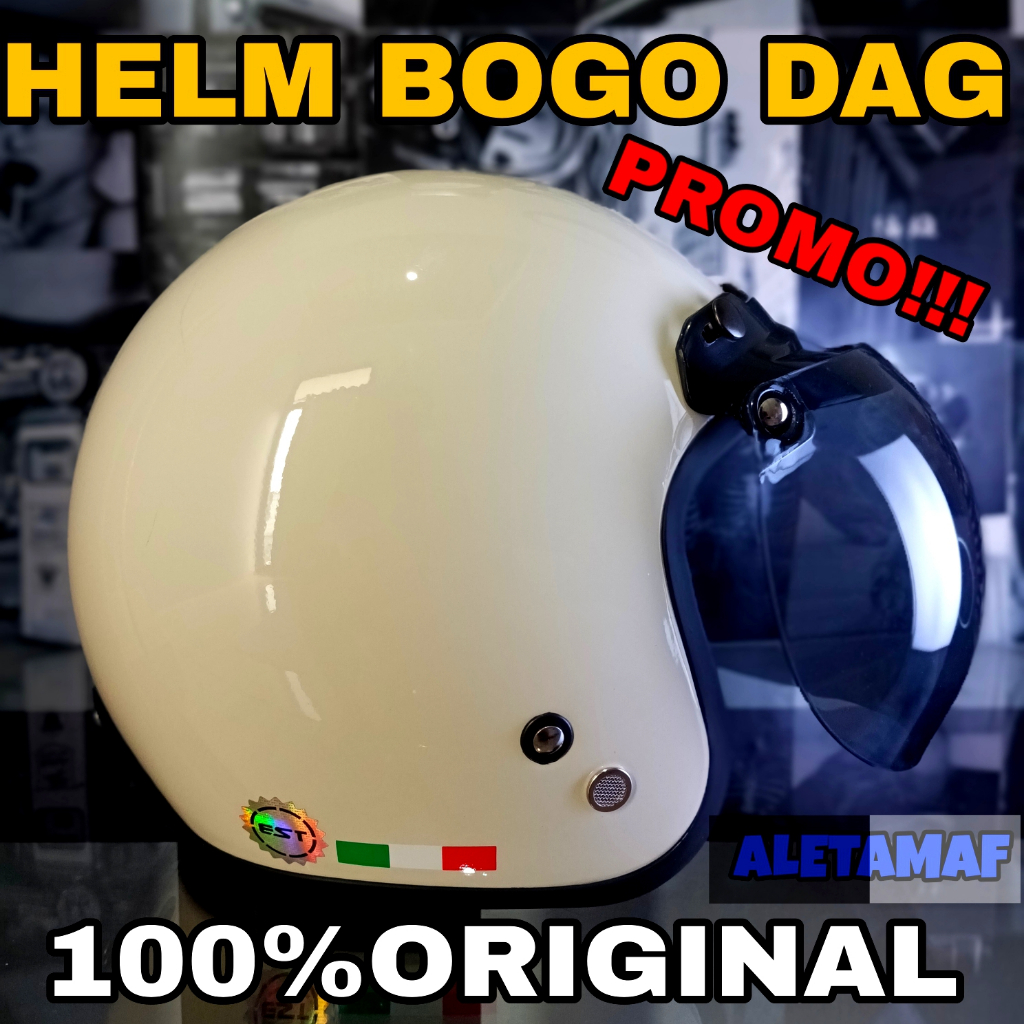 Jual DAG helm bogo ORIGINAL 100% harga terbaik | Shopee Indonesia
