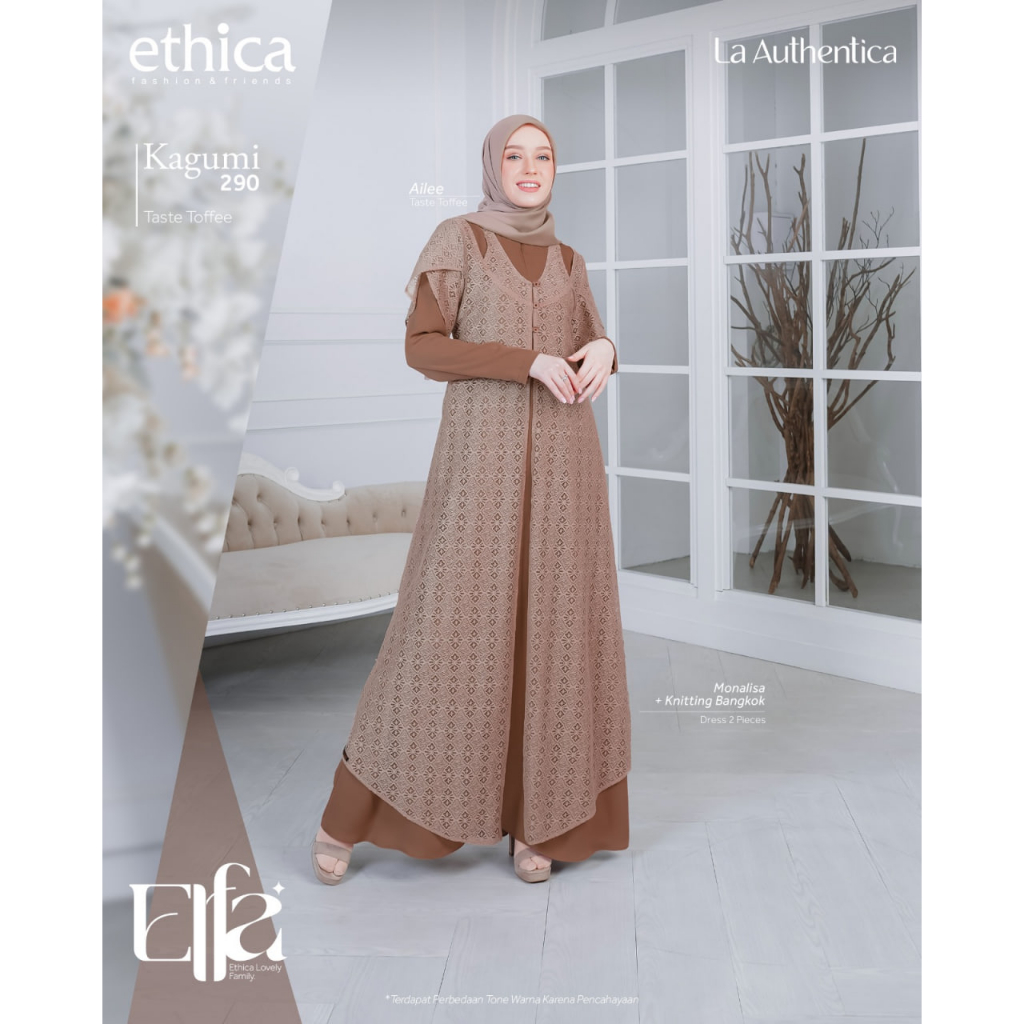 Jual GAMIS TERBARU ETHICA KAGUMI 290 ORIGINAL MONALISA+KNITTING BANGKOK ...