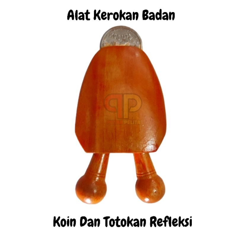 Jual ALAT KEROKAN KERIK BADAN BAHAN KOIN KAYU GAGANG TOTOK REFLEKSI ...