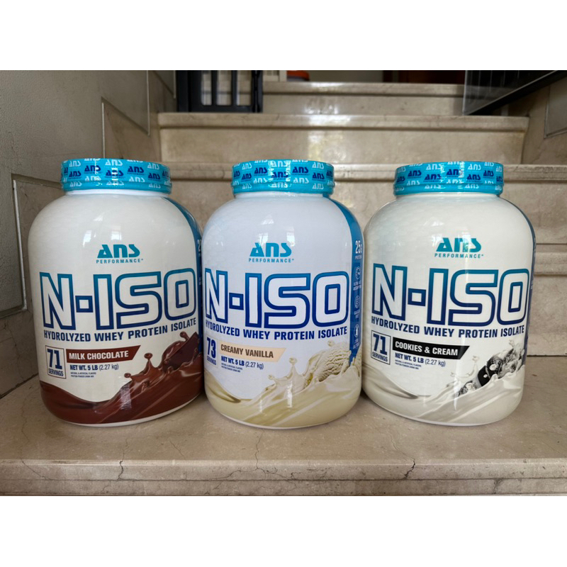 Jual ans n iso niso n-iso hydrolyzed whey protein isolate | Shopee ...