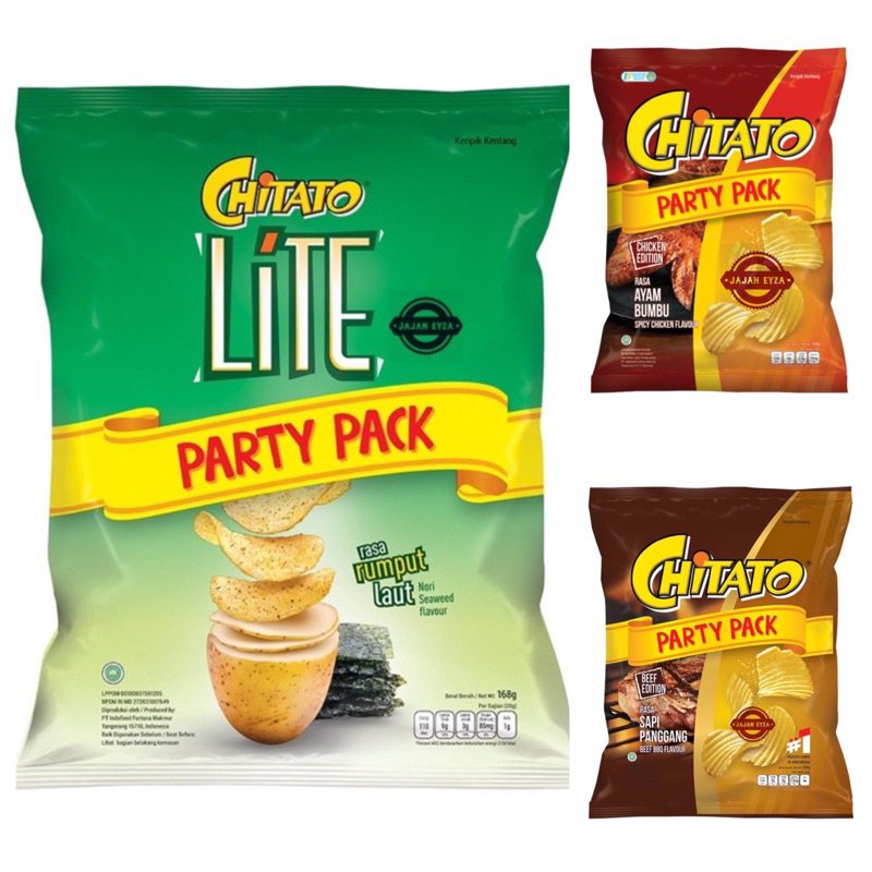 Jual INDOFOOD SNACK KENTANG CHITATO BBQ CHITATO LITE BESAR 168g | Shopee Indonesia