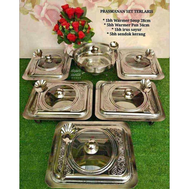 Jual Prasmanan Set Premium stainless | Shopee Indonesia
