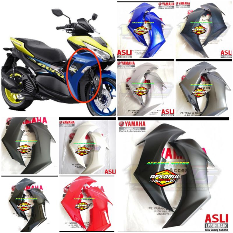 Jual PANEL Sayap Depan body cowling New Aerox 155 Connected KANAN KIRI ...
