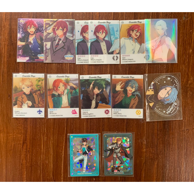 Jual Ensemble Stars!! Clear Card Emoca Shu Niki Ibara Nagisa Arashi ...