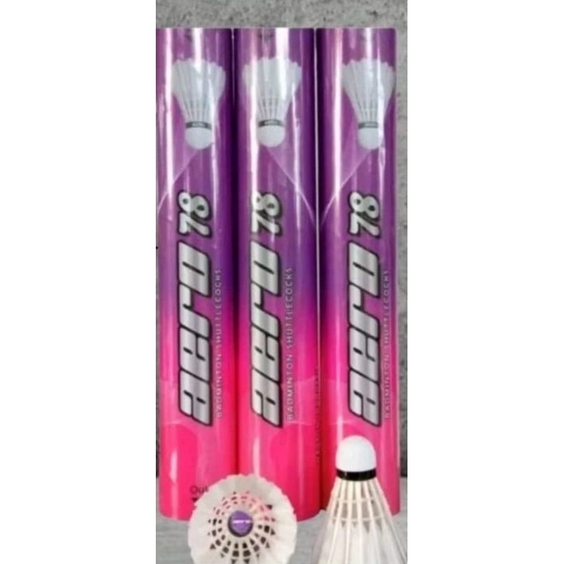 Jual Shuttlecock Aero 78 bola badminton | Shopee Indonesia