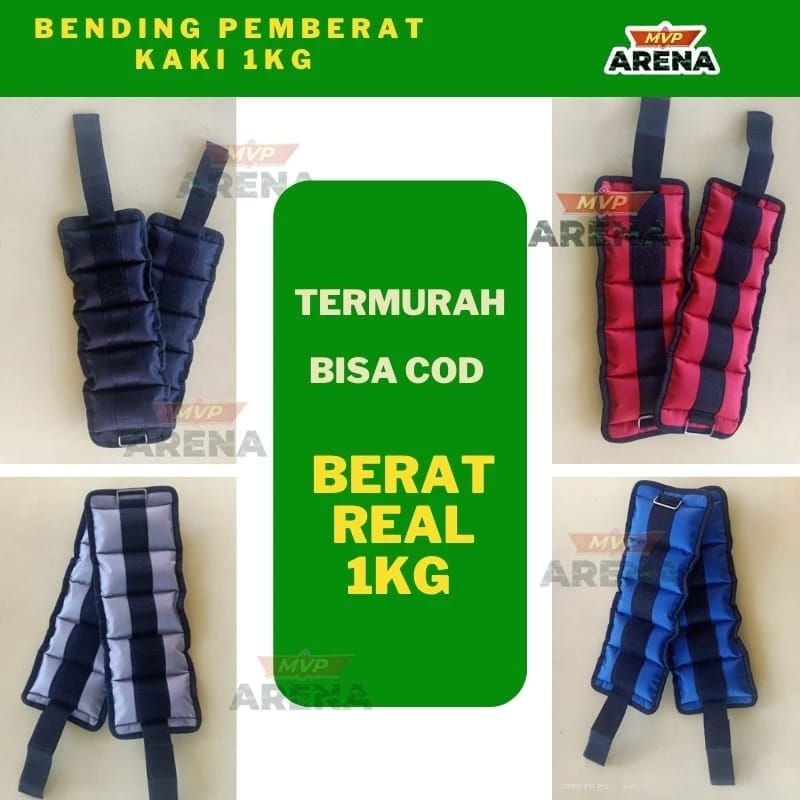 Jual {{ORIGINAL}} (2 pcs) 1kg bending pemberat kaki dan tangan ...