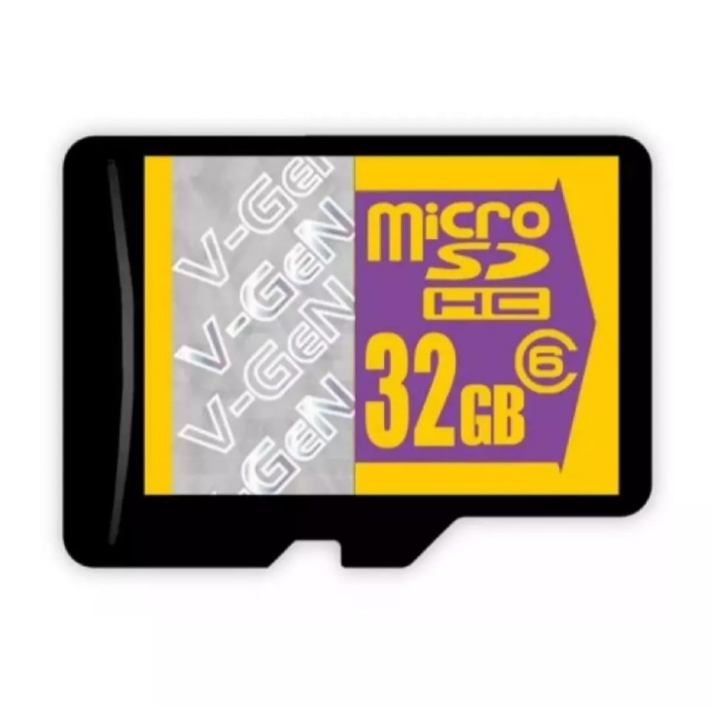 Jual Memory Card Micro SD V-GEN 32GB 16GB 8GB 4GB MicroSD Class 6 Spedd ...