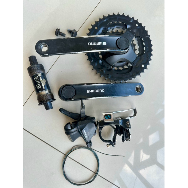 Jual set crank fd shifter altus 3 speed kiri | Shopee Indonesia